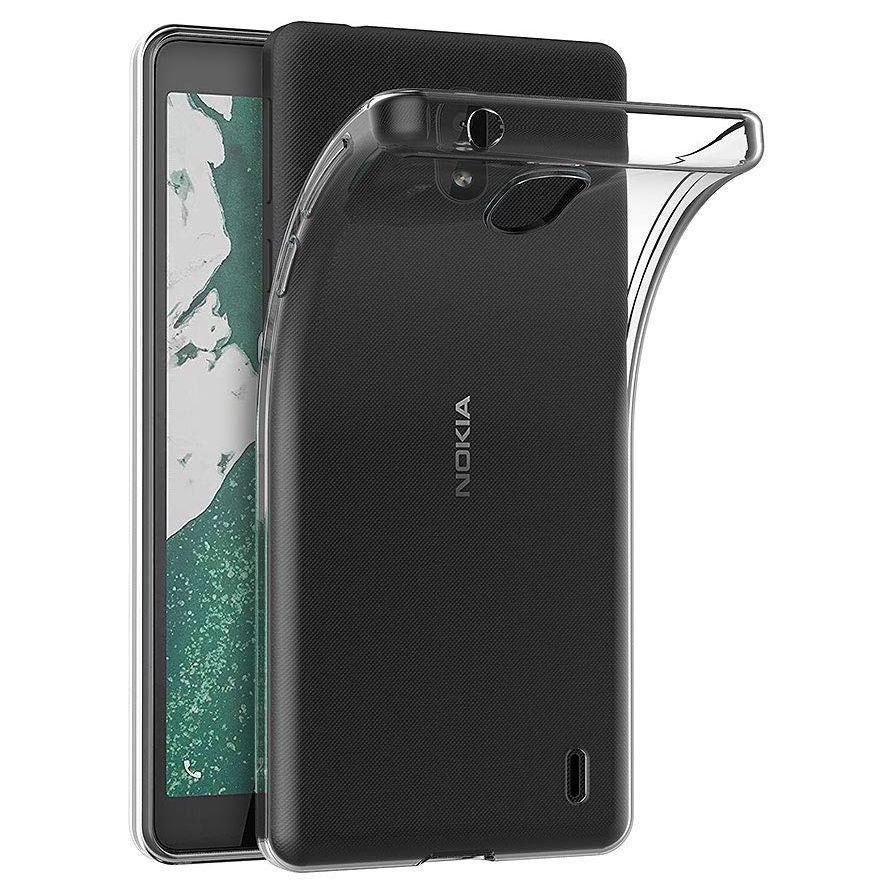 Flexi Slim Gel Case for Nokia 1 Plus (Clear)